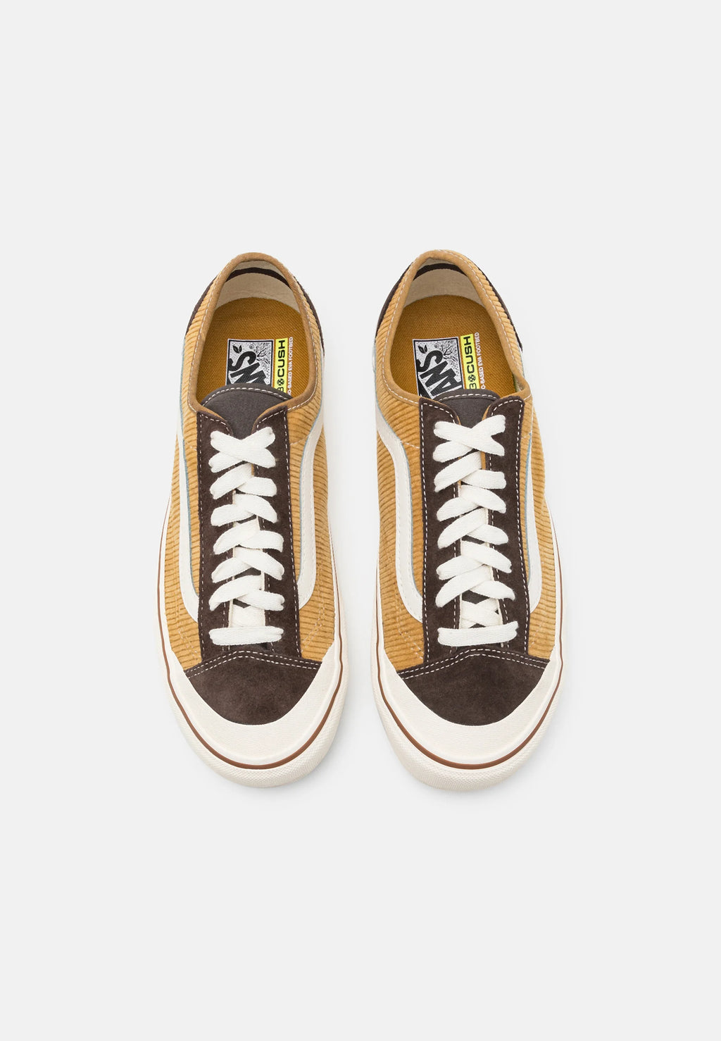 Vans Style 136 Decon Vr3 Sf - Salt Wash / Corduroy Mustard – Stencil