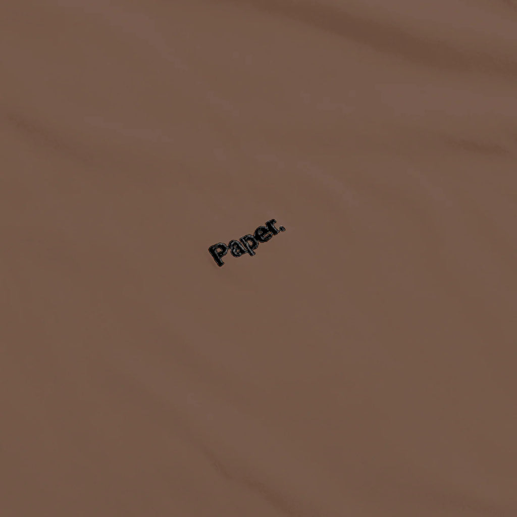 Paper Embo Long Tee - Brown – Stencil