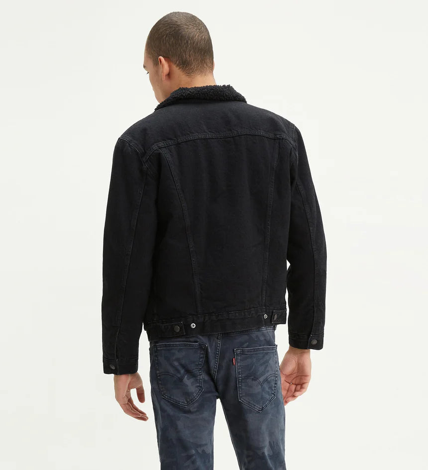 Levi's Men's Type 3 Sherpa Trucker Jacket - Berk – Stencil