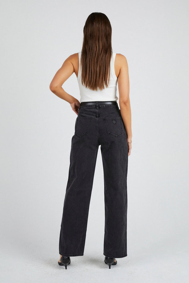 Abrand Carrie Jean Heidi - Washed Black – Stencil