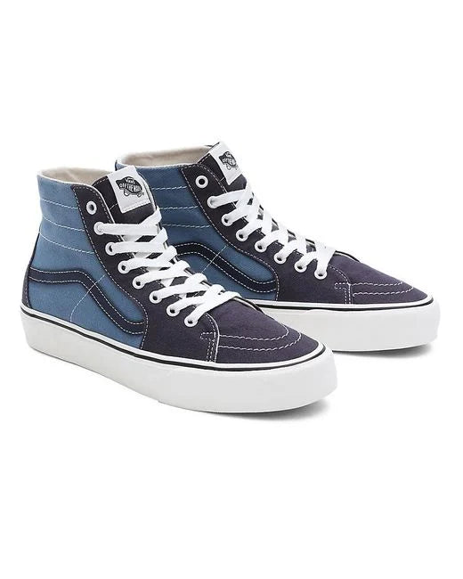 Vans Sk8 Hi Tapered Vr3 - Twill Blue Multi – Stencil