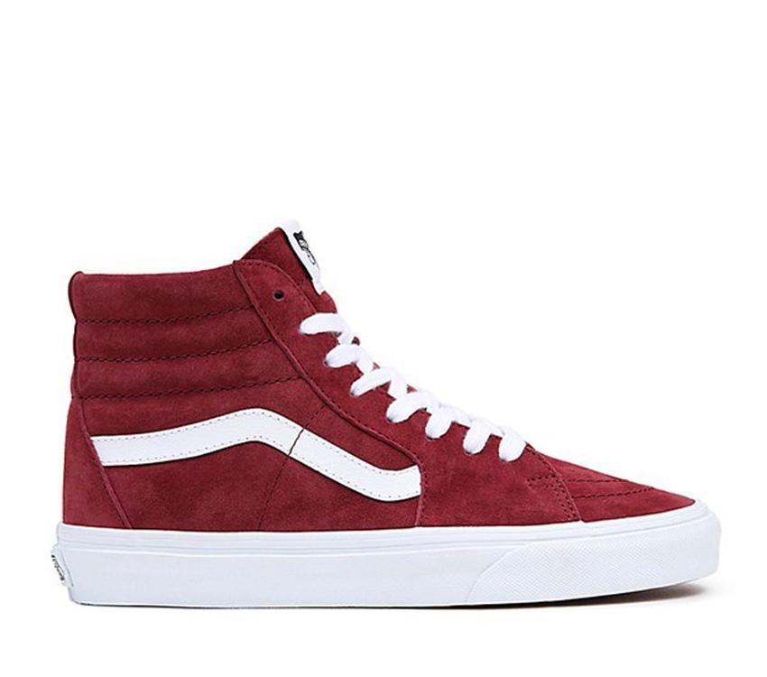 Vans Sk8 Hi Pig Suede - Tawny Port – Stencil